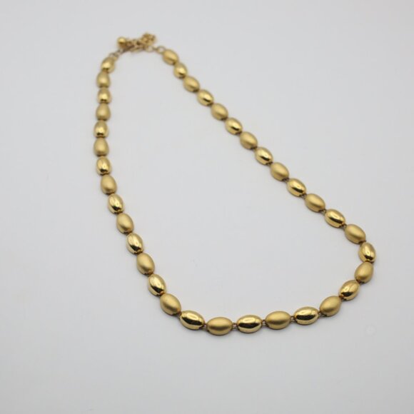 Laguna B | Jewelry | Rare Vintage Laguna Brushed Gold Tone Oval ...